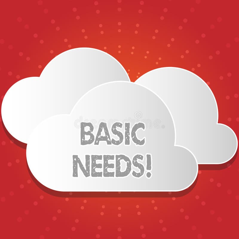Basic Needs Stock Illustrations – 1,087 Basic Needs Stock Illustrations ...