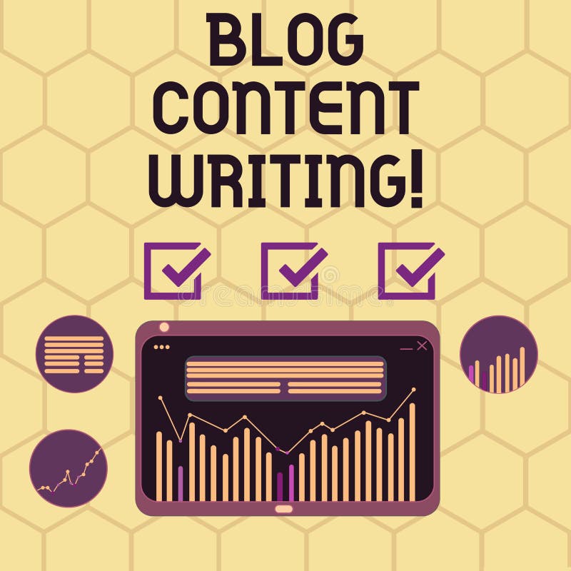 Conceptual Hand Writing Showing Blog Content Writing. Business Photo ... Conceptual Hand Writing Showing Blog Content Writing. Business Photo ...