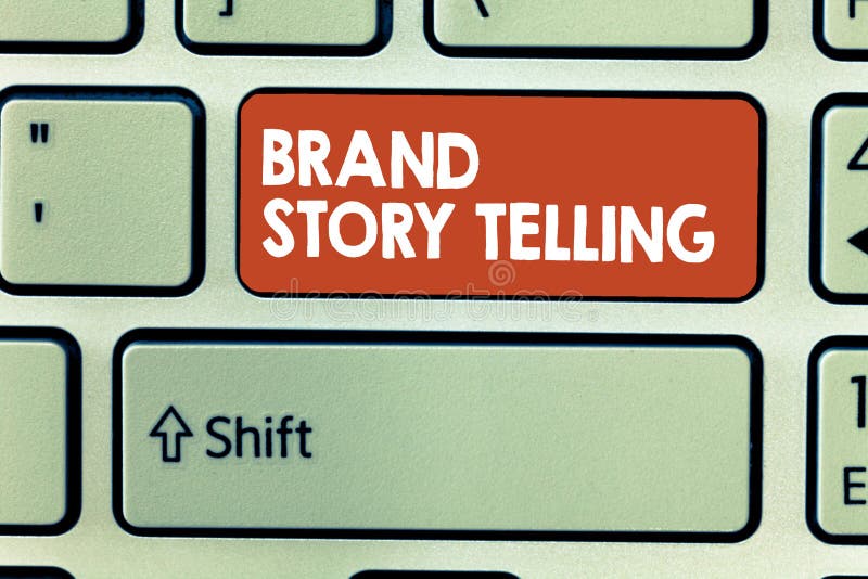 Conceptual Hand Writing Showing Brand Story Telling. Business Photo ... Conceptual Hand Writing Showing Brand Story Telling. Business Photo ...