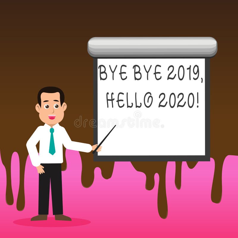 Conceptual Hand Writing Showing Bye Bye 2019 Hello 2020. Business Photo ... Conceptual Hand Writing Showing Bye Bye 2019 Hello 2020. Business Photo ...