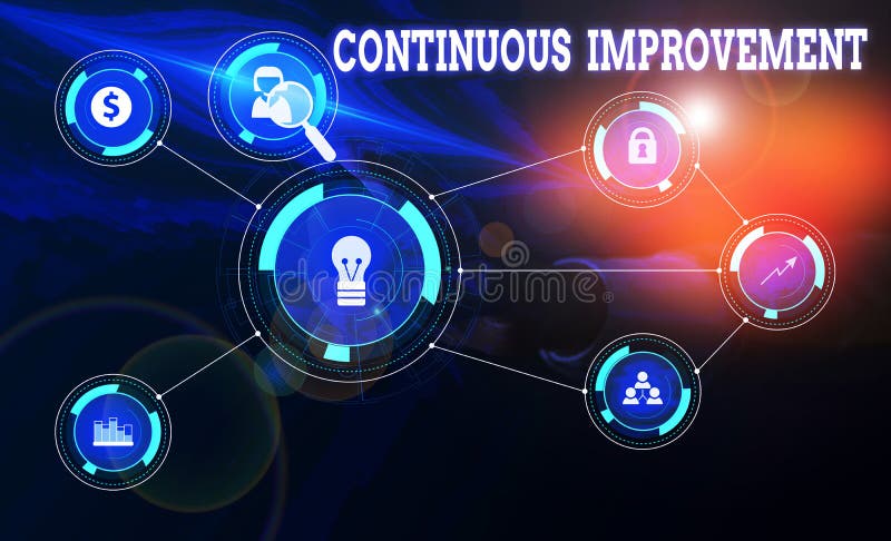 Conceptual Hand Writing Showing Continuous Improvement. Business Photo ... Conceptual Hand Writing Showing Continuous Improvement. Business Photo ...