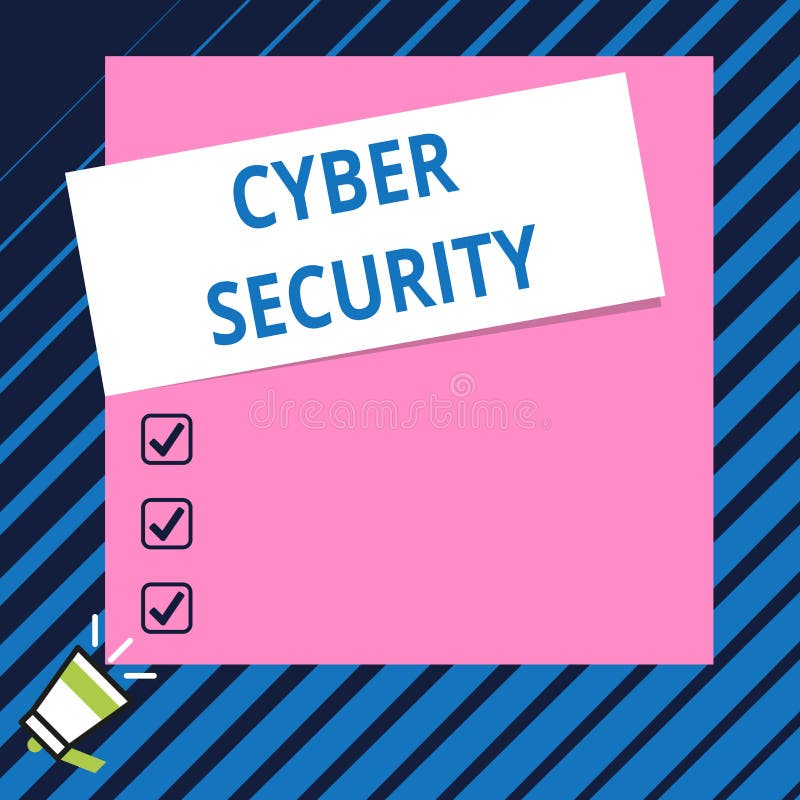 Conceptual Hand Writing Showing Cyber Security. Business Photo ... Conceptual Hand Writing Showing Cyber Security. Business Photo ...