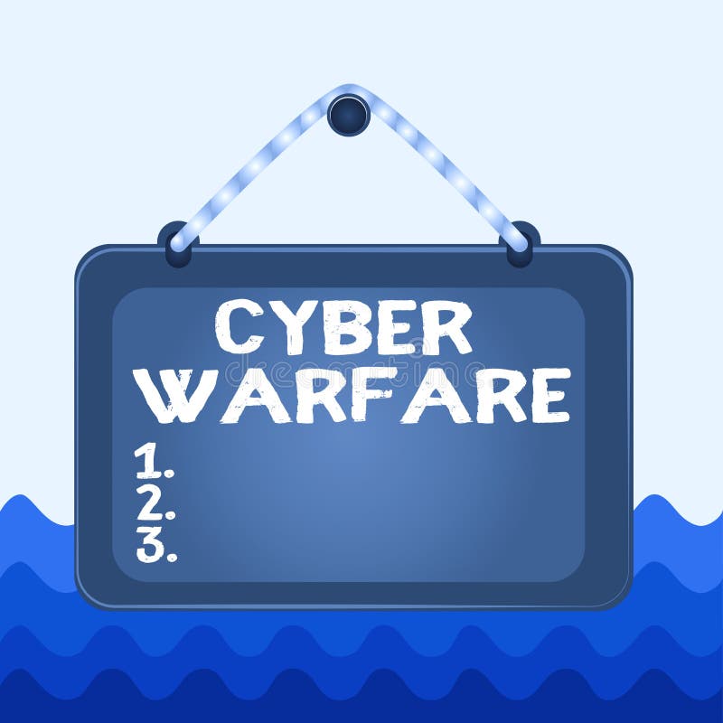Conceptual Hand Writing Showing Cyber Warfare. Business Photo ... Conceptual Hand Writing Showing Cyber Warfare. Business Photo ...
