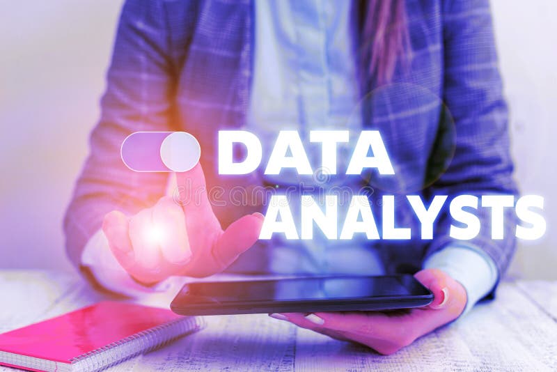 Conceptual Hand Writing Showing Data Analysts. Business Photo ... Conceptual Hand Writing Showing Data Analysts. Business Photo ...