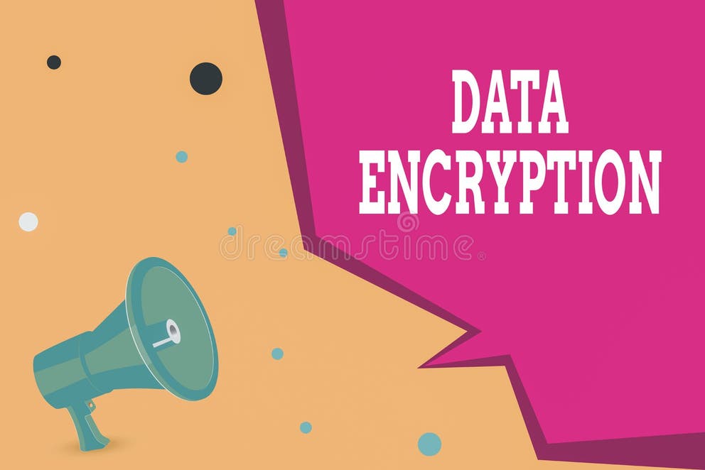 Conceptual Hand Writing Showing Data Encryption. Business Photo Text Symmetrickey Algorithm for ...