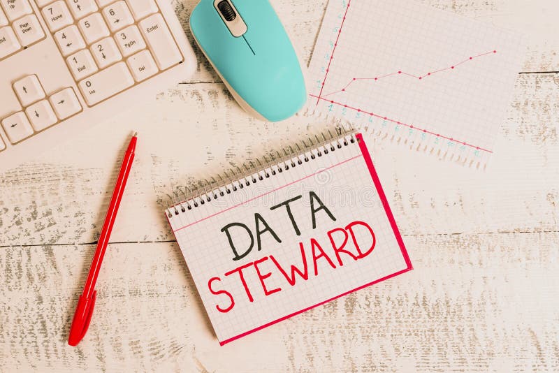 Conceptual Hand Writing Showing Data Steward. Business Photo Text ...
