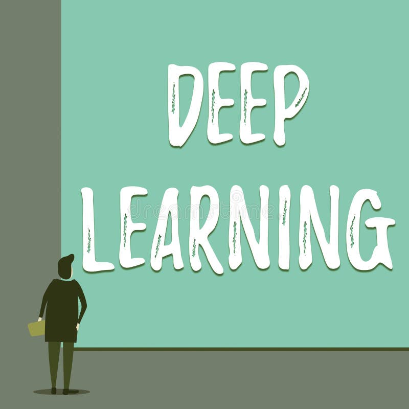 Conceptual Hand Writing Showing Deep Learning. Business Photo ...
