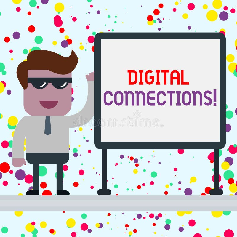 Conceptual Hand Writing Showing Digital Connections. Business Photo ... Conceptual Hand Writing Showing Digital Connections. Business Photo ...