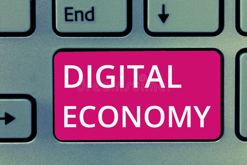 Conceptual Hand Writing Showing Digital Economy. Business Photo ... Conceptual Hand Writing Showing Digital Economy. Business Photo ...