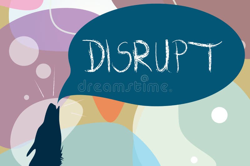 Disrupt Text Stock Illustrations – 433 Disrupt Text Stock Illustrations ...