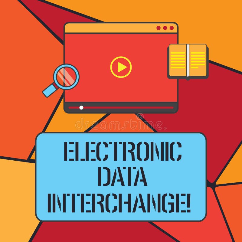 Conceptual Hand Writing Showing Electronic Data Interchange. Business ...