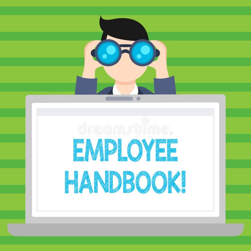 Conceptual Hand Writing Showing Employee Handbook. Business Photo Text ... Conceptual Hand Writing Showing Employee Handbook. Business Photo Text ...