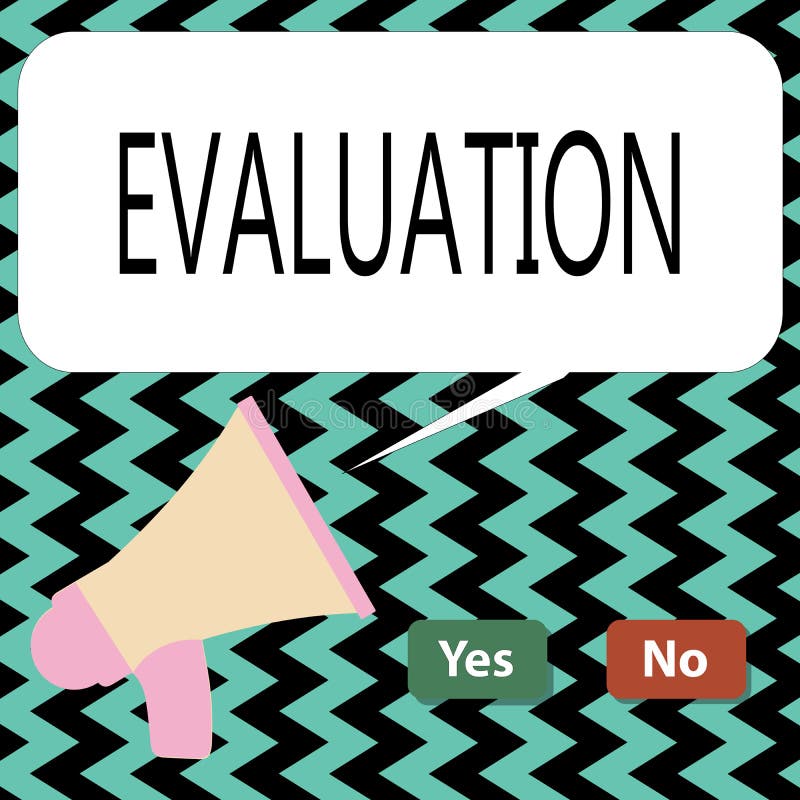 Conceptual Hand Writing Showing Evaluation. Business Photo Text ...