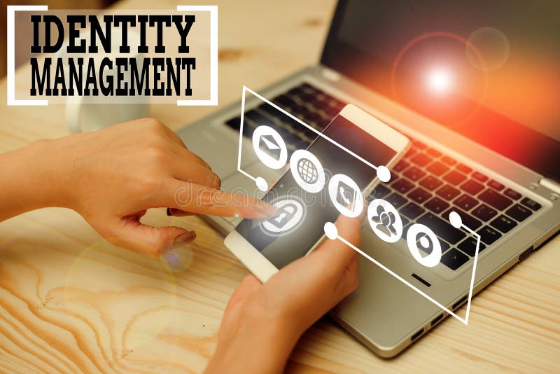 Conceptual Hand Writing Showing Identity Management. Business Photo ...
