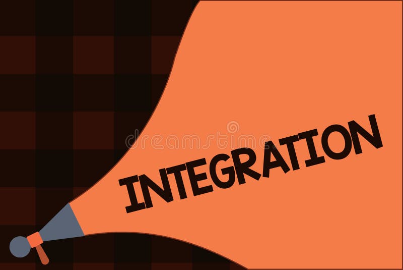 Conceptual Hand Writing Showing Integration. Business Photo Text Action ... Conceptual Hand Writing Showing Integration. Business Photo Text Action ...