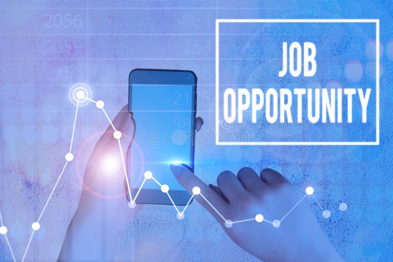 Conceptual Hand Writing Showing Job Opportunity. Business Photo Text an ... Conceptual Hand Writing Showing Job Opportunity. Business Photo Text an ...