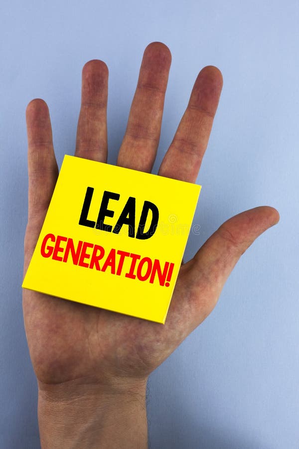 Conceptual Hand Writing Showing Lead Generation Motivational Call ... Conceptual Hand Writing Showing Lead Generation Motivational Call ...