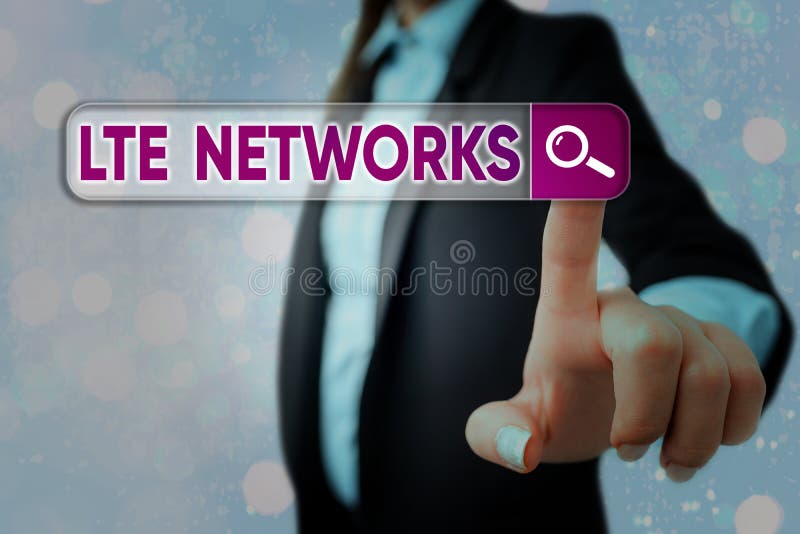 Conceptual Hand Writing Showing Lte Networks. Business Photo Showcasing ...