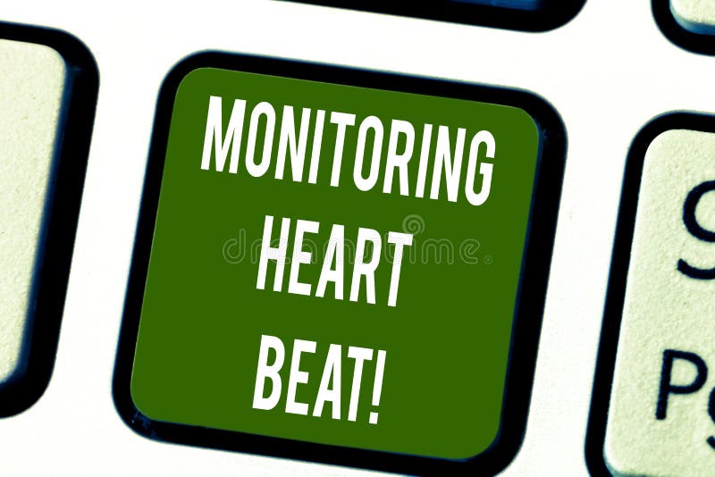 Conceptual Hand Writing Showing Monitoring Heart Beat. Business Photo ... Conceptual Hand Writing Showing Monitoring Heart Beat. Business Photo ...