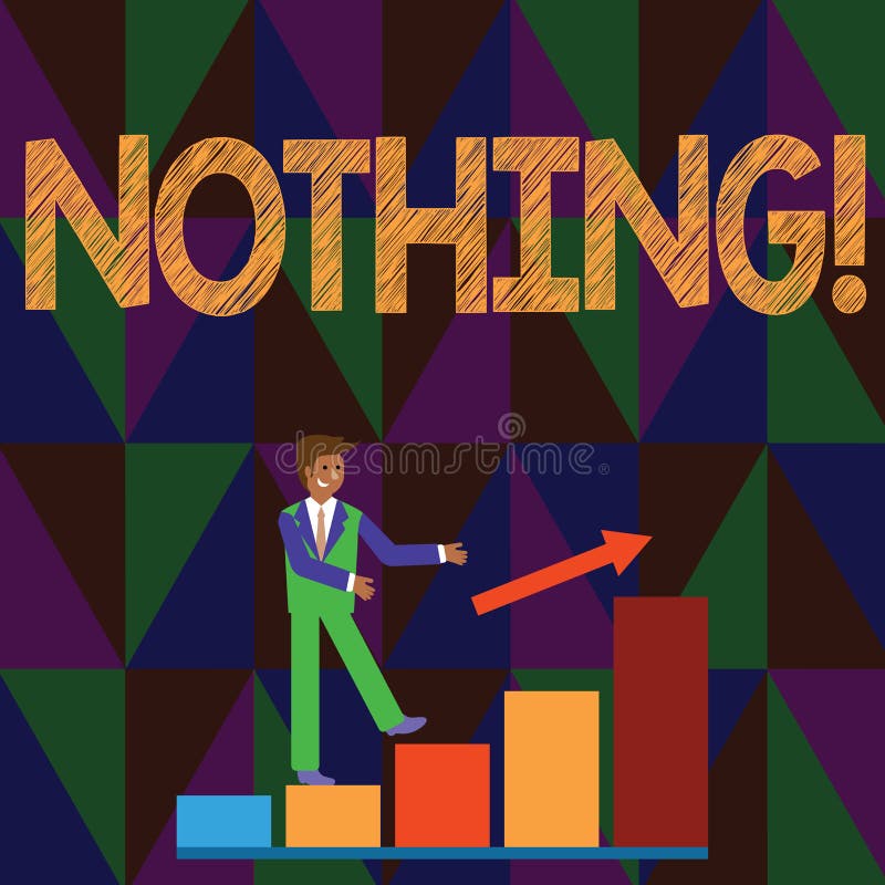 Conceptual Hand Writing Showing Nothing. Business Photo Text Not ...