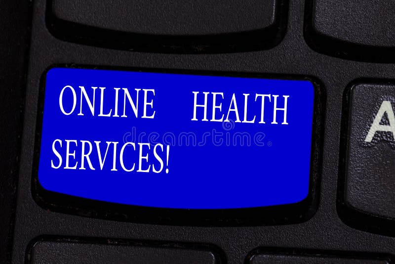 Conceptual Hand Writing Showing Online Health Services. Business Photo ... Conceptual Hand Writing Showing Online Health Services. Business Photo ...