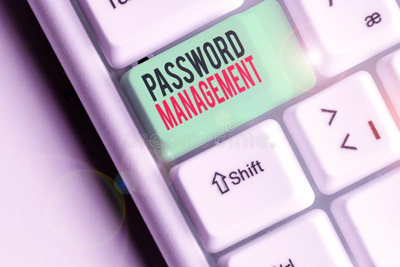 Conceptual Hand Writing Showing Password Management. Business Photo ...