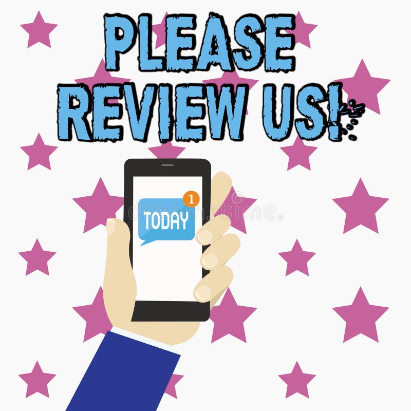 Conceptual Hand Writing Showing Please Review Us. Business Photo Text ... Conceptual Hand Writing Showing Please Review Us. Business Photo Text ...