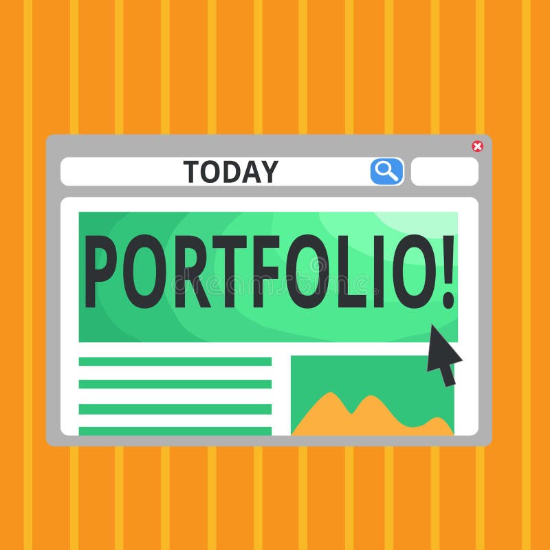 Conceptual Hand Writing Showing Portfolio. Business Photo Text Examples ... Conceptual Hand Writing Showing Portfolio. Business Photo Text Examples ...