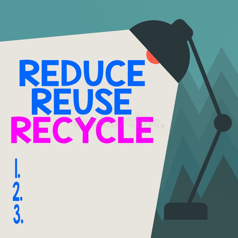 Conceptual Hand Writing Showing Reduce Reuse Recycle. Business Photo ... Conceptual Hand Writing Showing Reduce Reuse Recycle. Business Photo ...