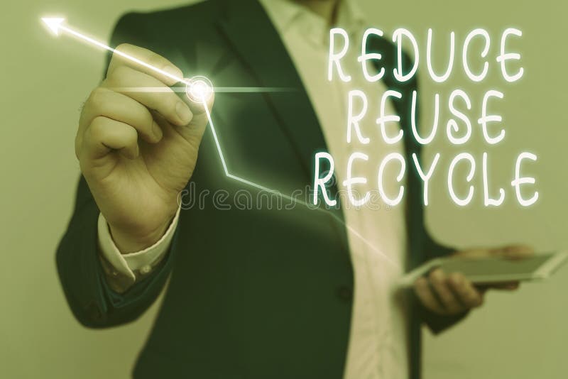 Conceptual Hand Writing Showing Reduce Reuse Recycle. Business Photo ... Conceptual Hand Writing Showing Reduce Reuse Recycle. Business Photo ...