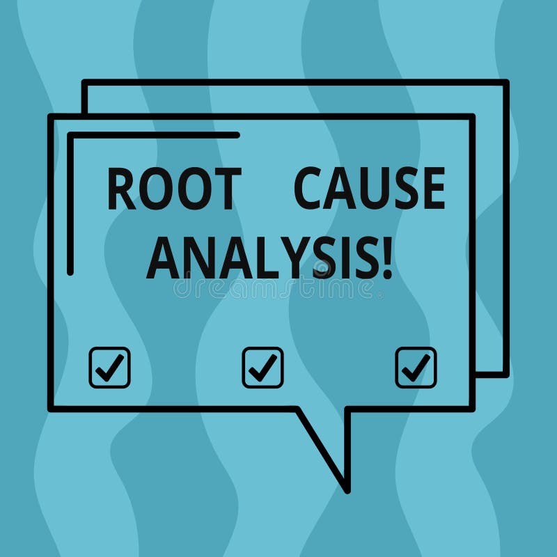 Conceptual Hand Writing Showing Root Cause Analysis. Business Photo ...