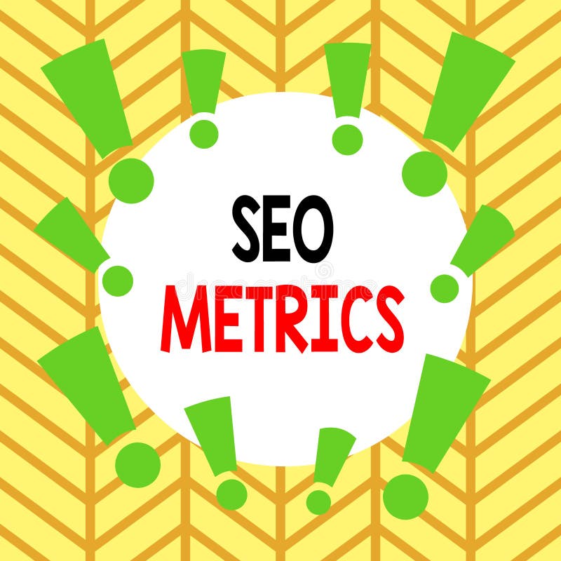 Conceptual Hand Writing Showing Seo Metrics. Business Photo Text ... Conceptual Hand Writing Showing Seo Metrics. Business Photo Text ...