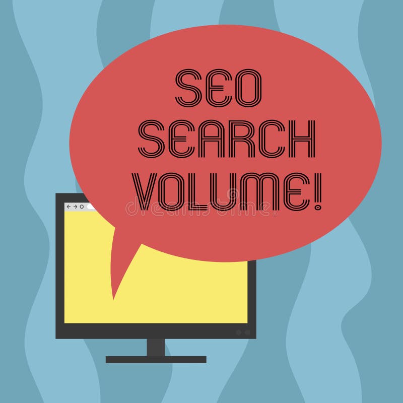 Conceptual Hand Writing Showing Seo Search Volume. Business Photo ... Conceptual Hand Writing Showing Seo Search Volume. Business Photo ...