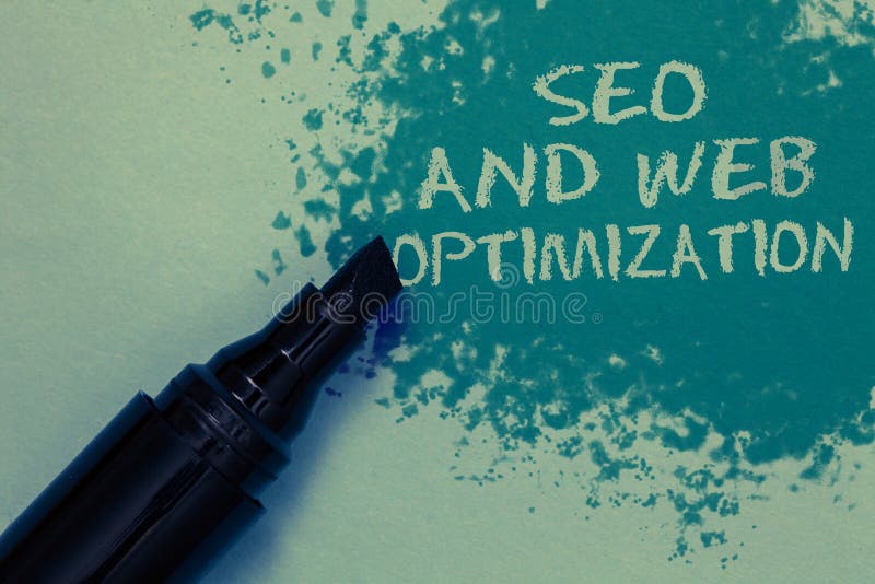 Conceptual Hand Writing Showing Seo and Web Optimization. Business ... Conceptual Hand Writing Showing Seo and Web Optimization. Business ...