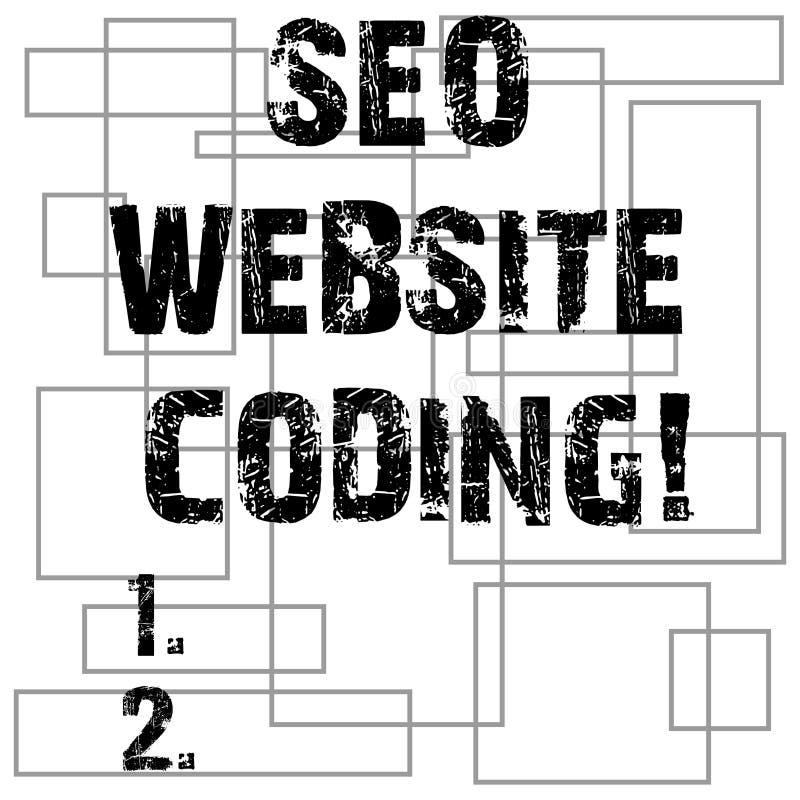 Conceptual Hand Writing Showing Seo Website Coding. Business Photo Text ... Conceptual Hand Writing Showing Seo Website Coding. Business Photo Text ...