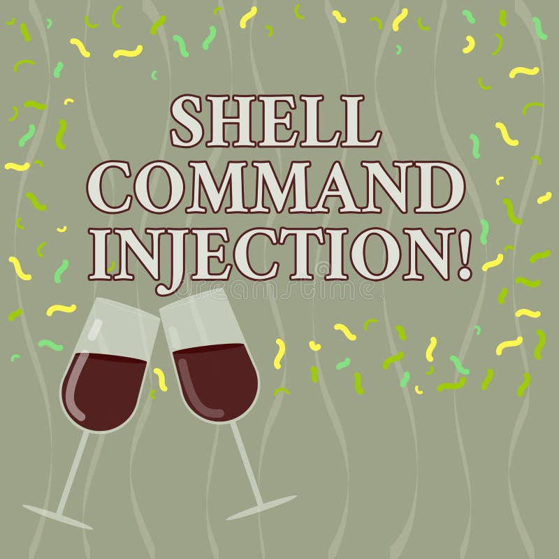 Conceptual Hand Writing Showing Shell Comanalysisd Injection. Business Photo Text Used by ...