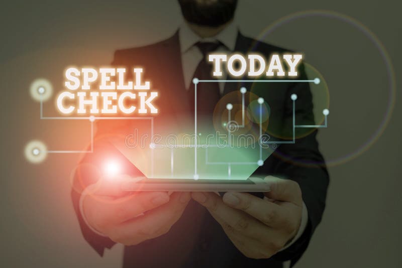 Conceptual Hand Writing Showing Spell Check. Business Photo Text To Use ... Conceptual Hand Writing Showing Spell Check. Business Photo Text To Use ...
