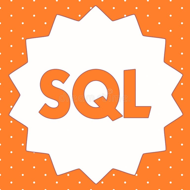 Conceptual Hand Writing Showing Sql. Business Photo Showcasing a Standard Computer Language for ...