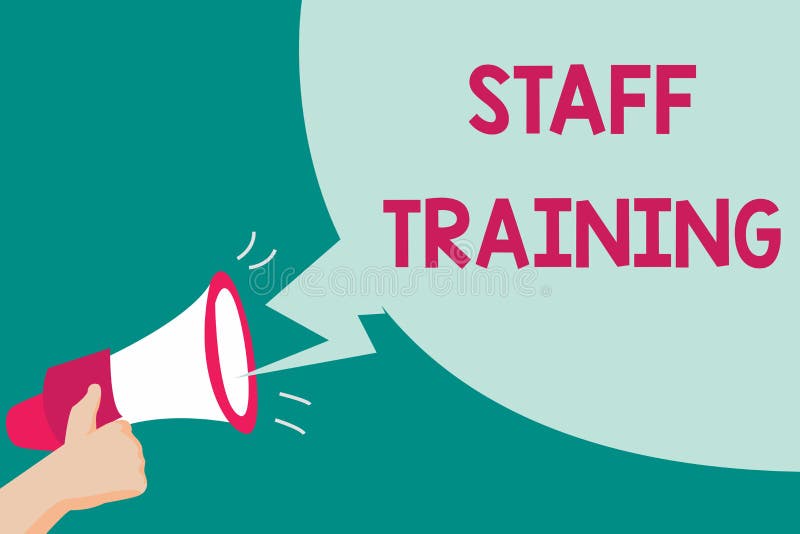 Staff Training Clipart