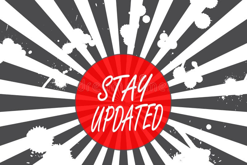 Stay Updated Stock Illustrations – 46 Stay Updated Stock Illustrations ...