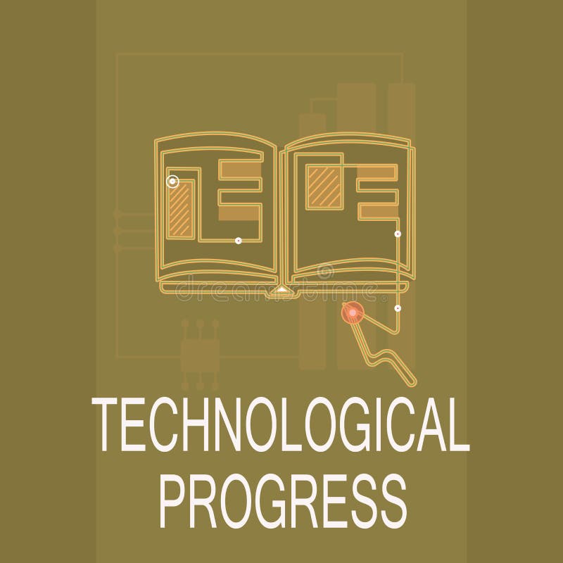 Conceptual Hand Writing Showing Technological Progress. Business Photo ...