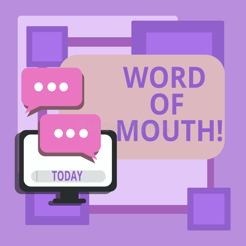 Conceptual Hand Writing Showing Word of Mouth. Business Photo Text Oral ... Conceptual Hand Writing Showing Word of Mouth. Business Photo Text Oral ...