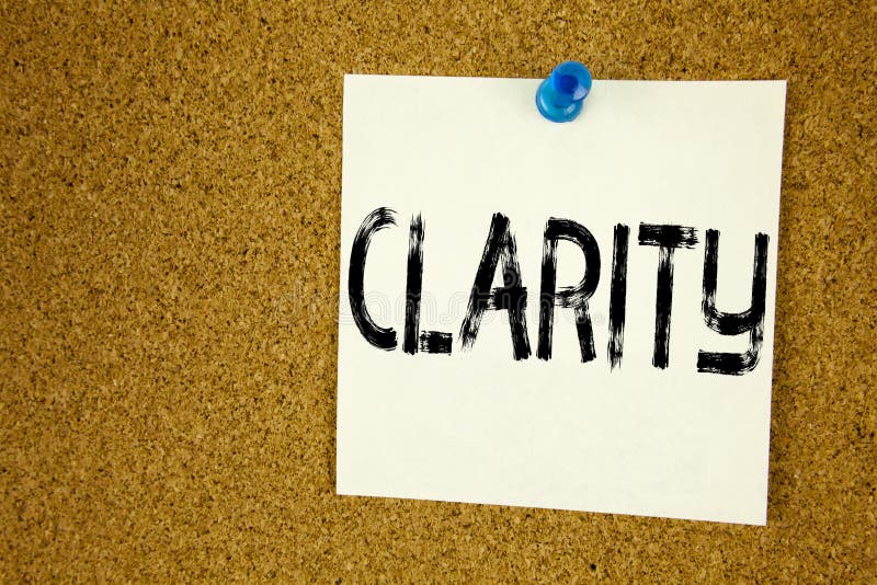 Conceptual Hand Writing Text Caption Inspiration Showing Clarity ... Conceptual Hand Writing Text Caption Inspiration Showing Clarity ...