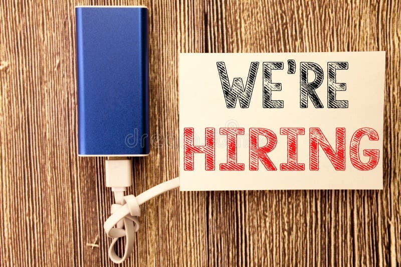 Conceptual Hand Writing Text Caption Inspiration Showing we are Hiring ... Conceptual Hand Writing Text Caption Inspiration Showing we are Hiring ...