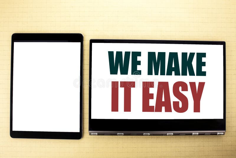 Conceptual Hand Writing Text Caption Inspiration Showing we Make it ... Conceptual Hand Writing Text Caption Inspiration Showing we Make it ...