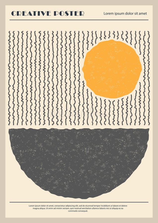 The Conceptual Idea of the Poster Stock Vector - Illustration of ...