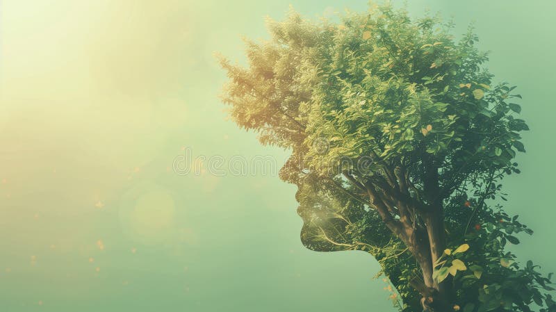 A Conceptual Illustration of the Connection between Mind and Nature. a ...