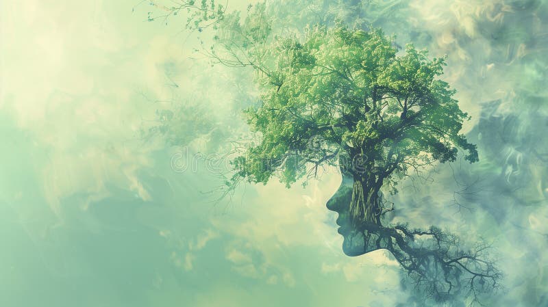 A Conceptual Illustration of the Connection between Mind and Nature. a ...