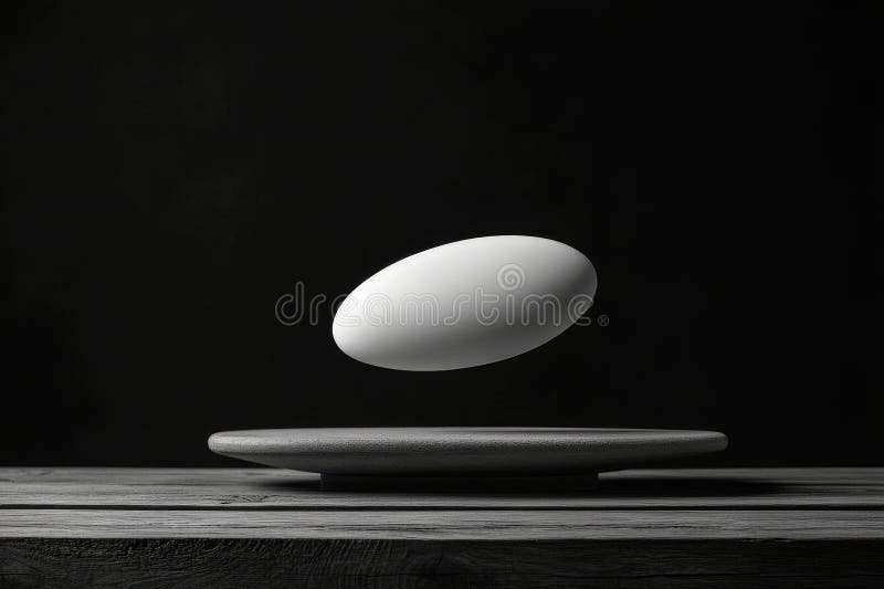 Conceptual Illustration of a Moving Projectile Stock Photo - Image of ...