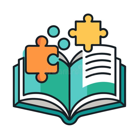 Book with Puzzle Pieces: Knowledge, Learning, Education, and Problem ...